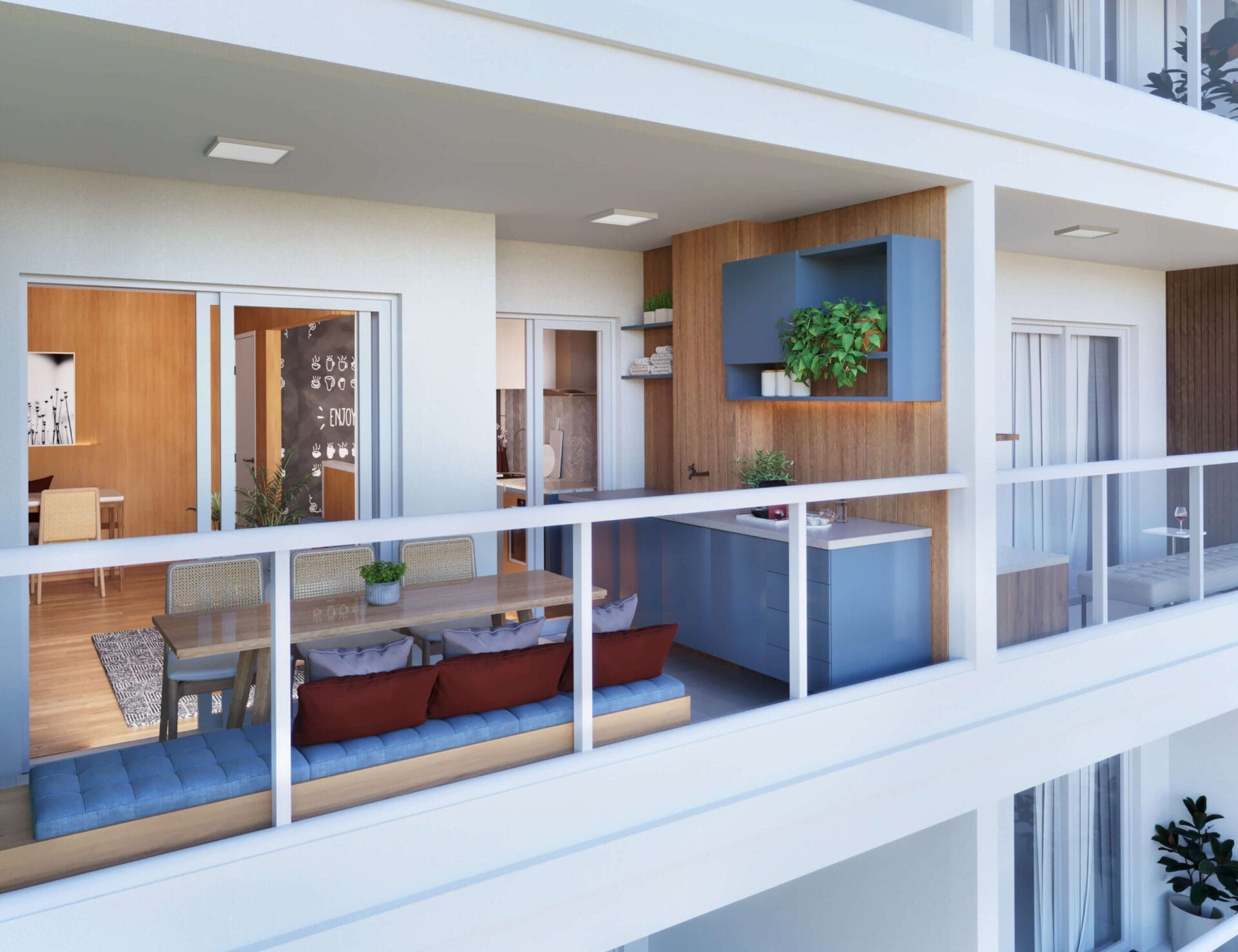 10 ideias criativas para decorar a sua varanda